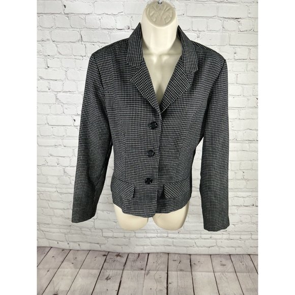 dawn joy fashions | Jackets & Coats | Vtg Dawn Joy Fashions Black White ...
